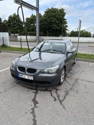 Grey BMW 525 2005 in Klaipeda, with an engine capacity of 2.50 L and mileage of 440 thousand km for 2800 €, photo 3 on AUTOMOTO.COM.LV