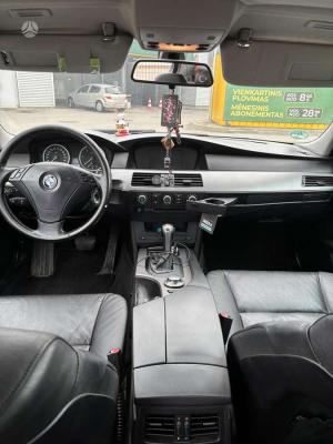 Grey BMW 525 2005 in Klaipeda, with an engine capacity of 2.50 L and mileage of 440 thousand km for 2800 €, photo 10 on AUTOMOTO.COM.LV