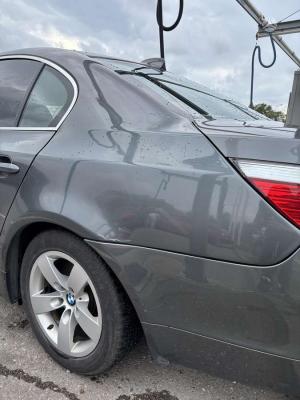 Grey BMW 525 2005 in Klaipeda, with an engine capacity of 2.50 L and mileage of 440 thousand km for 2800 €, photo 13 on AUTOMOTO.COM.LV