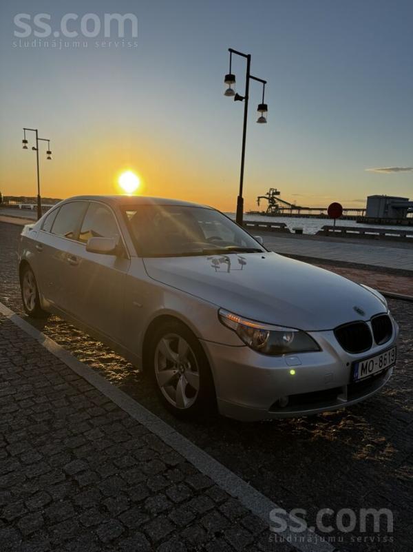 Pelēks BMW 525 2005 Ventspils, ar dzinēja tilpumu 2.50 L un nobraukumu 406 tūkst. km par 3000 €, foto 1 vietnē AUTOMOTO.COM.LV