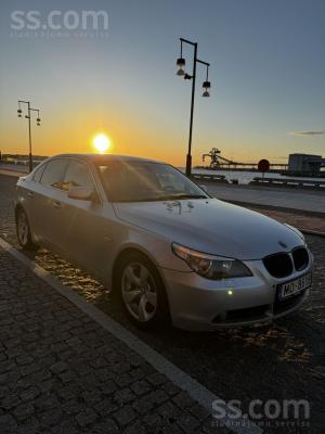 Pelēks BMW 525 2005 Ventspils, ar dzinēja tilpumu 2.50 L un nobraukumu 406 tūkst. km par 3000 €, foto  vietnē AUTOMOTO.COM.LV
