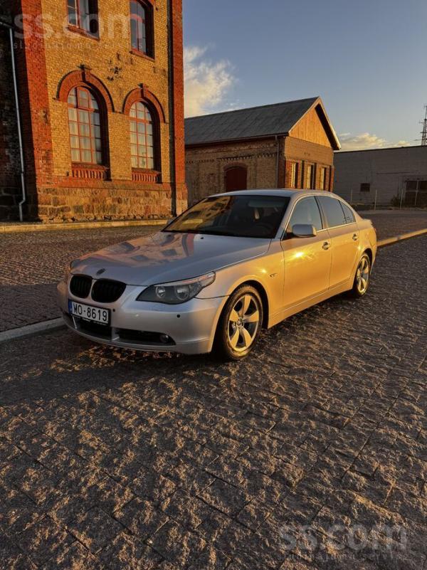 Pelēks BMW 525 2005 Ventspils, ar dzinēja tilpumu 2.50 L un nobraukumu 406 tūkst. km par 3000 €, foto 2 vietnē AUTOMOTO.COM.LV