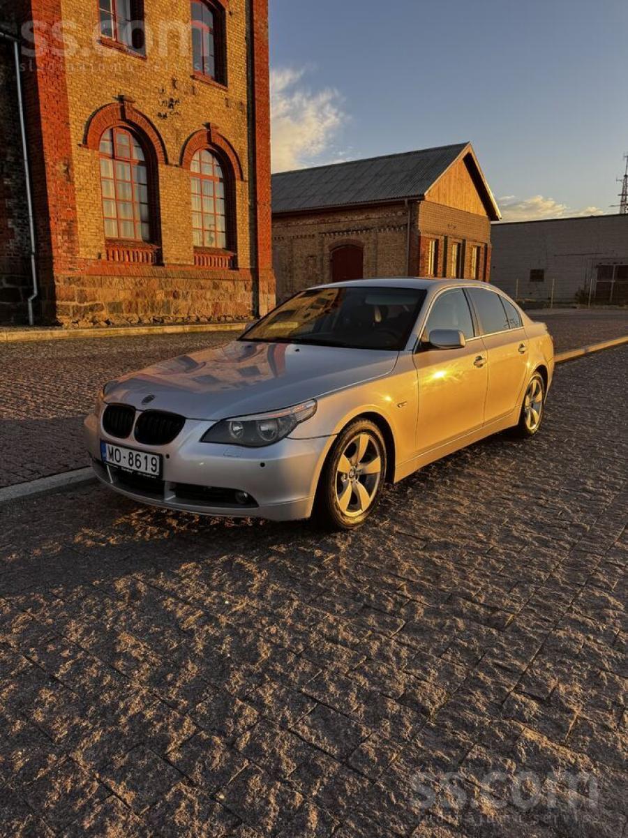 Pelēks BMW 525 2005 Ventspils, ar dzinēja tilpumu 2.50 L un nobraukumu 406 tūkst. km par 3000 €, foto 3 vietnē AUTOMOTO.COM.LV