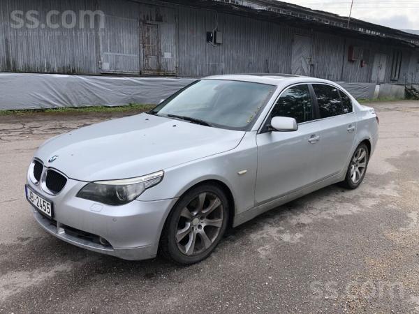 Grey BMW 525 2005 in Riga, with an engine capacity of 2.50 L and mileage of 357 thousand km for 1600 €, photo 1 on AUTOMOTO.COM.LV