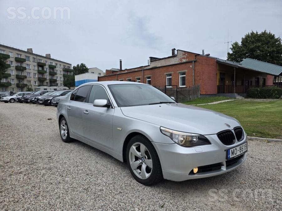 Pelēks BMW 525 2005 Ventspils, ar dzinēja tilpumu 2.50 L un nobraukumu 404 tūkst. km par 2990 €, foto 4 vietnē AUTOMOTO.COM.LV