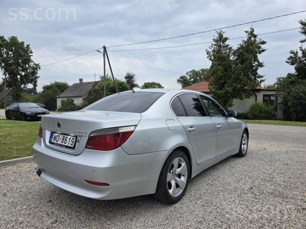 Grey BMW 525 2005 in Ventspils, with an engine capacity of 2.50 L and mileage of 404 thousand km for 2990 €, photo 6 on AUTOMOTO.COM.LV