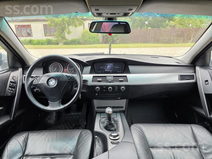 Pelēks BMW 525 2005 Ventspils, ar dzinēja tilpumu 2.50 L un nobraukumu 404 tūkst. km par 2990 €, foto 12 vietnē AUTOMOTO.COM.LV