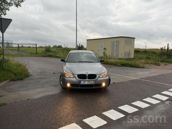 Grey BMW 525 2005 in Dobele, with an engine capacity of 2.50 L and mileage of 0 thousand km for 2850 €, photo 1 on AUTOMOTO.COM.LV