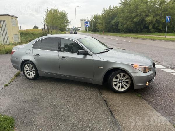 Grey BMW 525 2005 in Dobele, with an engine capacity of 2.50 L and mileage of 0 thousand km for 2850 €, photo 2 on AUTOMOTO.COM.LV