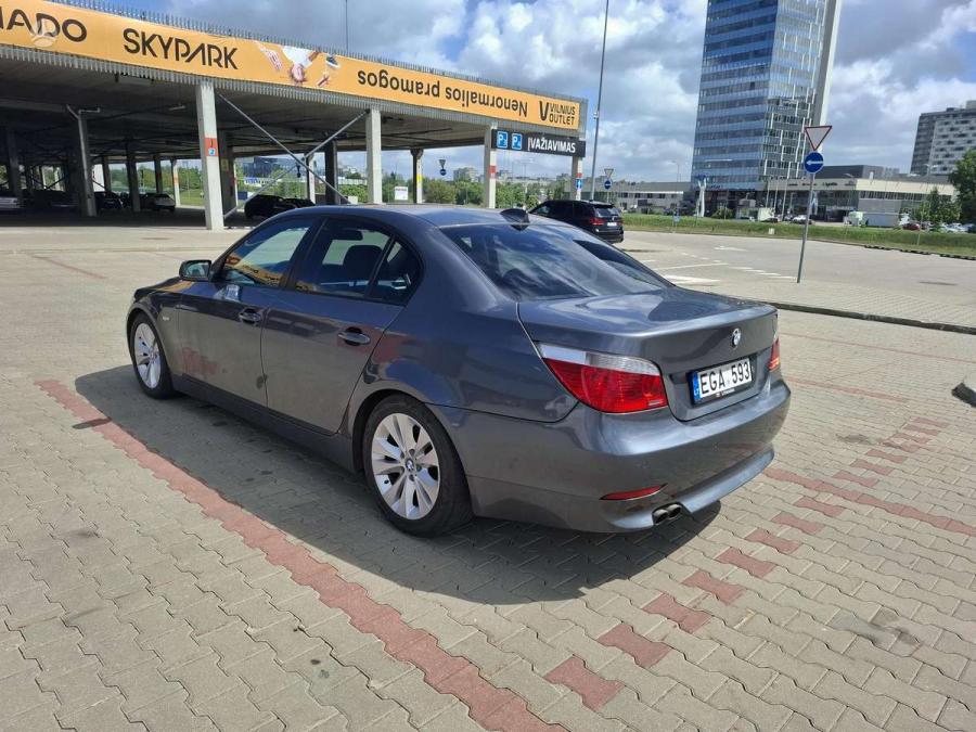 Серый БМВ 525 2005 в Вильнюс, объемом двигателя 2.50 л и пробегом 216 тыс. км за 4500 €, фото 6 на AUTOMOTO.COM.LV