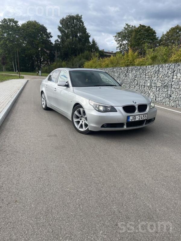 Pelēks BMW 525 2005 Rēzekne, ar dzinēja tilpumu 2.50 L un nobraukumu 356 tūkst. km par 3000 €, foto 1 vietnē AUTOMOTO.COM.LV