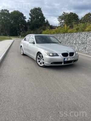 Grey BMW 525 2005 in Rezekne, with an engine capacity of 2.50 L and mileage of 356 thousand km for 3000 €, photo  on AUTOMOTO.COM.LV