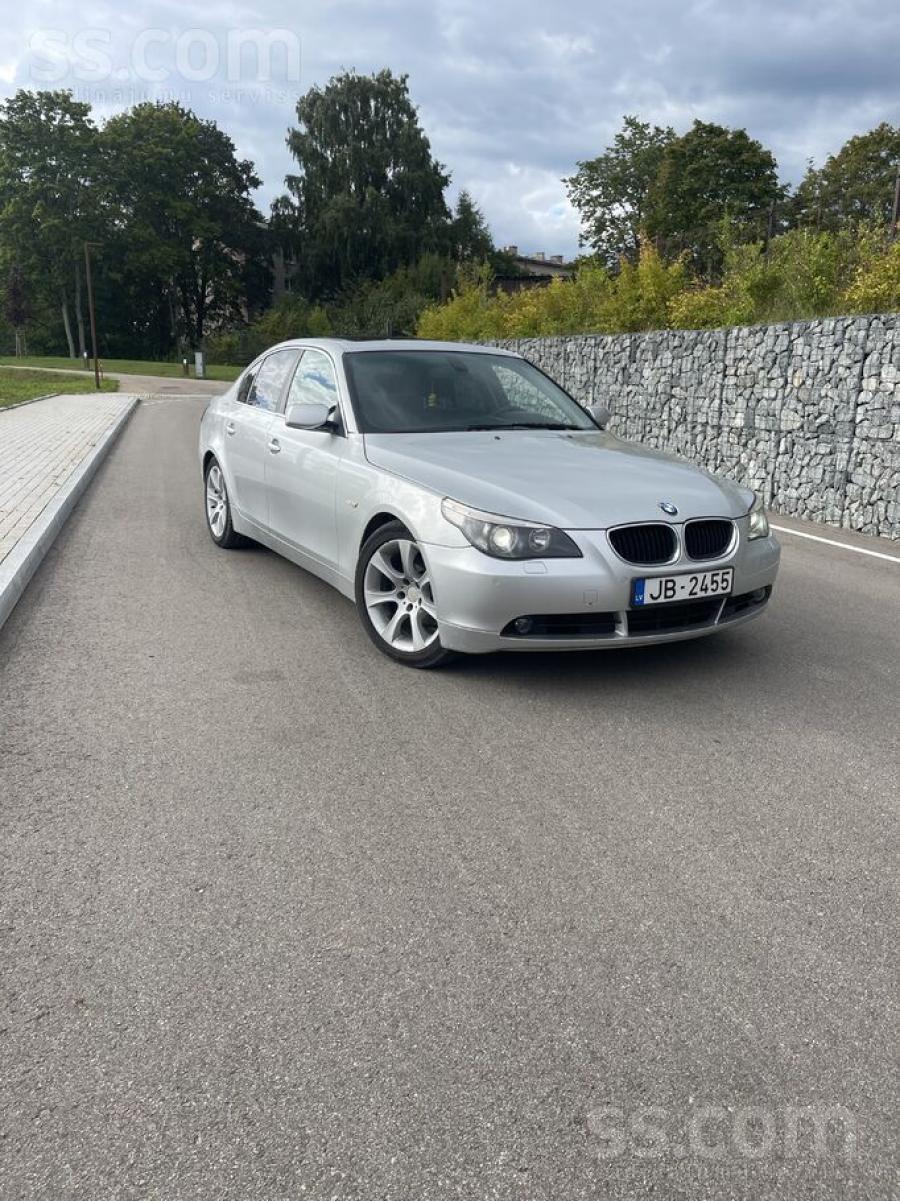 Pelēks BMW 525 2005 Rēzekne, ar dzinēja tilpumu 2.50 L un nobraukumu 356 tūkst. km par 3000 €, foto 1 vietnē AUTOMOTO.COM.LV