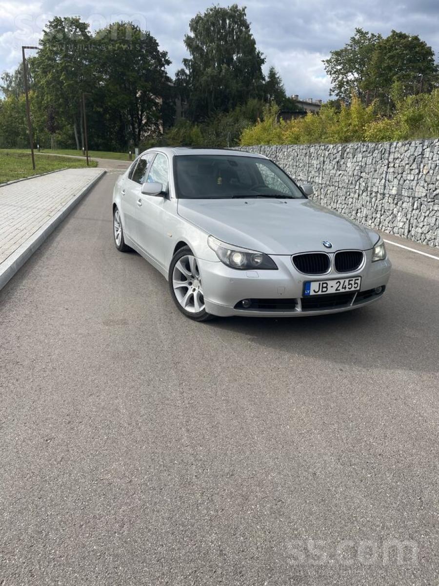 Pelēks BMW 525 2005 Rēzekne, ar dzinēja tilpumu 2.50 L un nobraukumu 356 tūkst. km par 3000 €, foto 6 vietnē AUTOMOTO.COM.LV