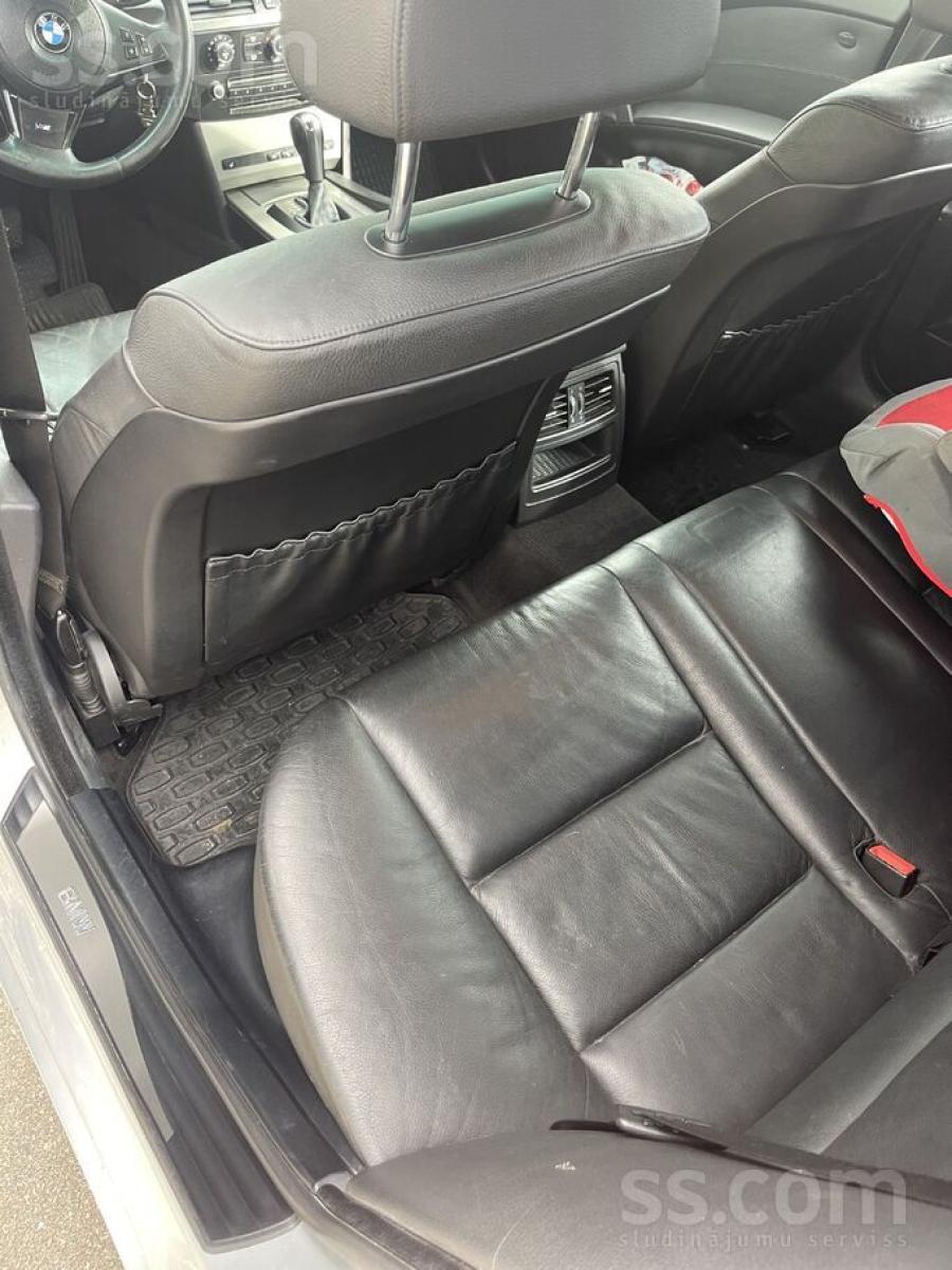 Pelēks BMW 525 2005 Rēzekne, ar dzinēja tilpumu 2.50 L un nobraukumu 356 tūkst. km par 3000 €, foto 8 vietnē AUTOMOTO.COM.LV