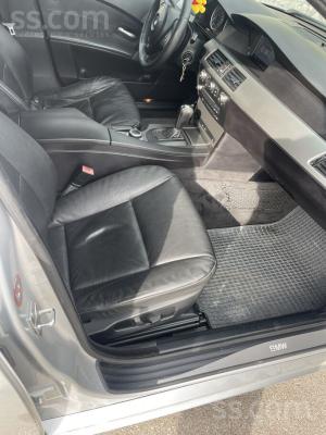 Pelēks BMW 525 2005 Rēzekne, ar dzinēja tilpumu 2.50 L un nobraukumu 356 tūkst. km par 3000 €, foto 10 vietnē AUTOMOTO.COM.LV
