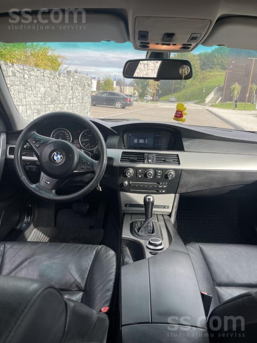 Pelēks BMW 525 2005 Rēzekne, ar dzinēja tilpumu 2.50 L un nobraukumu 356 tūkst. km par 3000 €, foto 11 vietnē AUTOMOTO.COM.LV