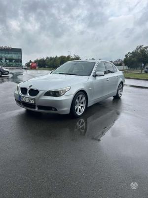 Grey BMW 525 2005 in Panevezys, with an engine capacity of 2.50 L and mileage of 290 thousand km for 2400 €, photo  on AUTOMOTO.COM.LV