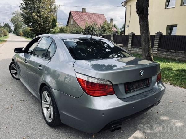 Grey BMW 525 2005 in Daugavpils, with an engine capacity of 2.50 L and mileage of 275 thousand km for 5750 €, photo 3 on AUTOMOTO.COM.LV
