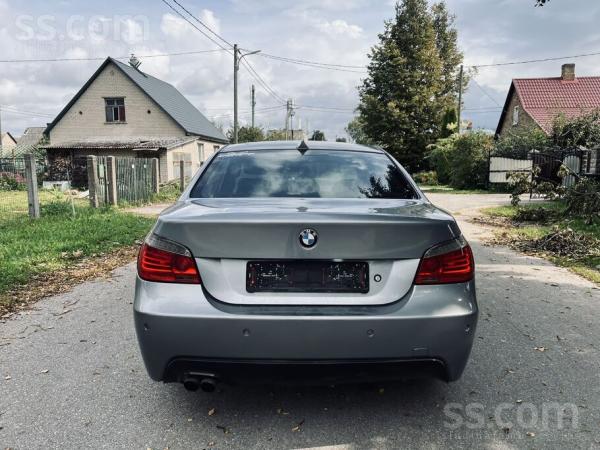 Grey BMW 525 2005 in Daugavpils, with an engine capacity of 2.50 L and mileage of 275 thousand km for 5750 €, photo 6 on AUTOMOTO.COM.LV