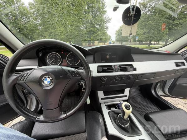 Pelēks BMW 525 2005 Ventspils, ar dzinēja tilpumu 2.50 L un nobraukumu 394 tūkst. km par 2200 €, foto 11 vietnē AUTOMOTO.COM.LV