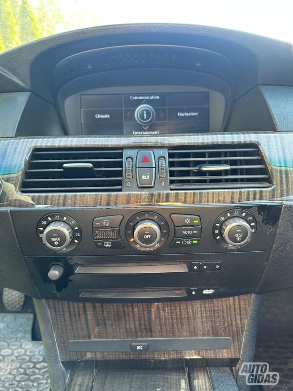 Grey BMW 525 2005 in Panevezys, with an engine capacity of 2.50 L and mileage of 289 thousand km for 1800 €, photo 9 on AUTOMOTO.COM.LV