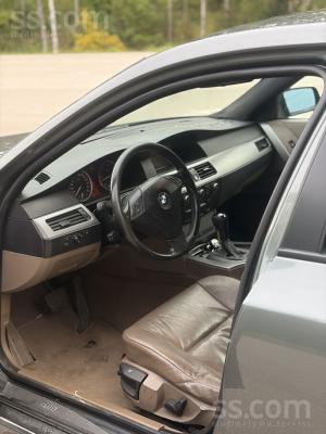 Grey BMW 525 2005 in Madona, with an engine capacity of 2.50 L and mileage of 457 thousand km for 3700 €, photo 6 on AUTOMOTO.COM.LV