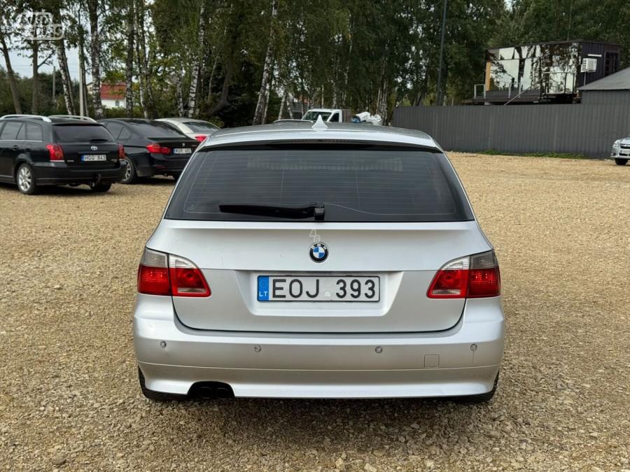Grey BMW 525 2005 in Kaunas, with an engine capacity of 2.50 L and mileage of 0 thousand km for 2850 €, photo 7 on AUTOMOTO.COM.LV