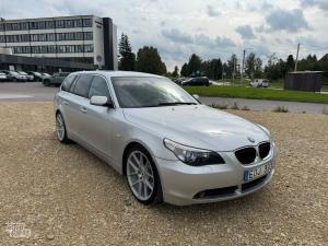 Grey BMW 525 2005 in Kaunas, with an engine capacity of 2.50 L and mileage of 0 thousand km for 2850 €, photo 8 on AUTOMOTO.COM.LV