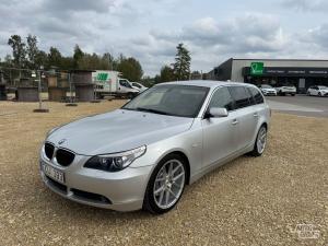 Grey BMW 525 2005 in Kaunas, with an engine capacity of 2.50 L and mileage of 0 thousand km for 2850 €, photo 10 on AUTOMOTO.COM.LV