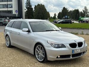 Grey BMW 525 2005 in Kaunas, with an engine capacity of 2.50 L and mileage of 0 thousand km for 2850 €, photo 14 on AUTOMOTO.COM.LV