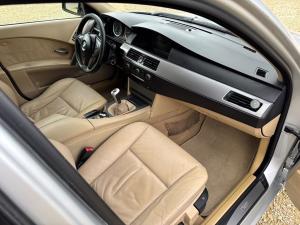 Grey BMW 525 2005 in Kaunas, with an engine capacity of 2.50 L and mileage of 0 thousand km for 2850 €, photo 17 on AUTOMOTO.COM.LV
