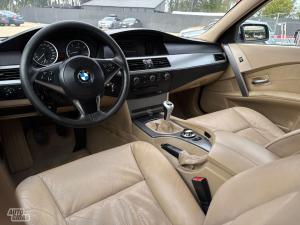 Grey BMW 525 2005 in Kaunas, with an engine capacity of 2.50 L and mileage of 0 thousand km for 2850 €, photo 18 on AUTOMOTO.COM.LV