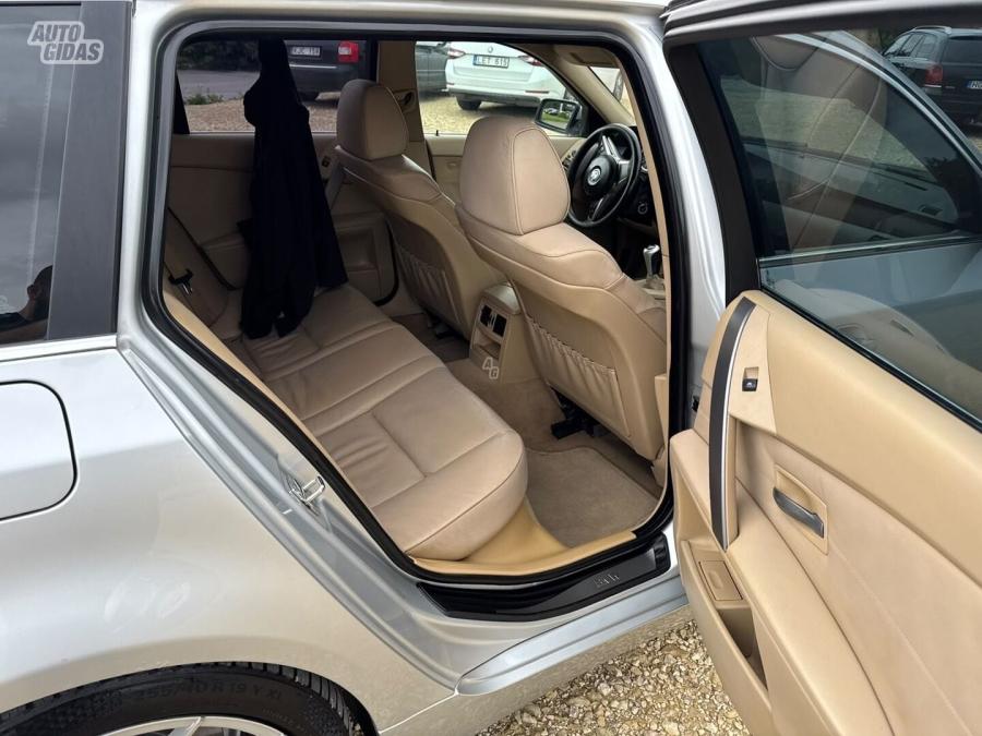 Grey BMW 525 2005 in Kaunas, with an engine capacity of 2.50 L and mileage of 0 thousand km for 2850 €, photo 21 on AUTOMOTO.COM.LV