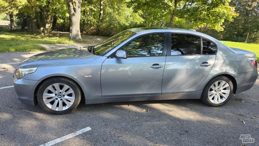 Pelēks BMW 525 2005 Prienai, ar dzinēja tilpumu 2.50 L un nobraukumu 413 tūkst. km par 3200 €, foto 3 vietnē AUTOMOTO.COM.LV