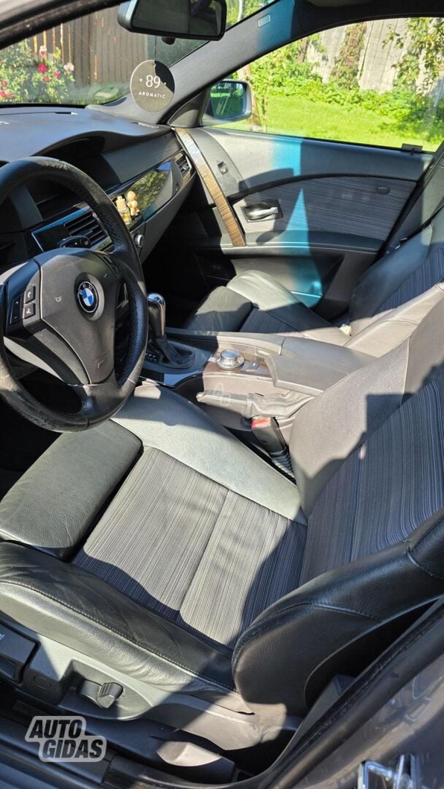 Pelēks BMW 525 2005 Prienai, ar dzinēja tilpumu 2.50 L un nobraukumu 413 tūkst. km par 3200 €, foto 14 vietnē AUTOMOTO.COM.LV