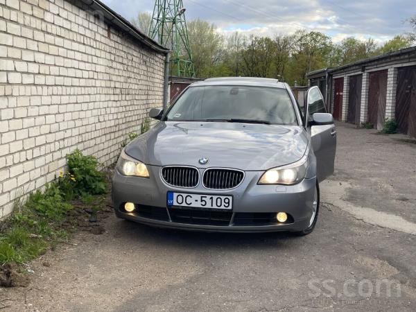 Grey BMW 525 2006 in Riga, with an engine capacity of 2.50 L and mileage of 426 thousand km for 1750 €, photo 2 on AUTOMOTO.COM.LV