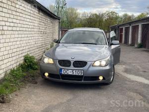 Grey BMW 525 2006 in Riga, with an engine capacity of 2.50 L and mileage of 426 thousand km for 1750 €, photo 2 on AUTOMOTO.COM.LV