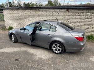 Grey BMW 525 2006 in Riga, with an engine capacity of 2.50 L and mileage of 426 thousand km for 1750 €, photo 4 on AUTOMOTO.COM.LV