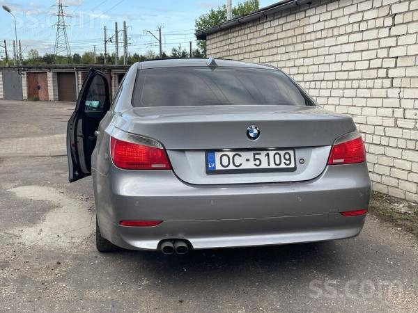 Grey BMW 525 2006 in Riga, with an engine capacity of 2.50 L and mileage of 426 thousand km for 1750 €, photo 8 on AUTOMOTO.COM.LV