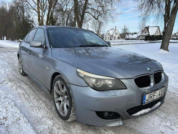 Pelēks BMW 525 2006 Viļņa, ar dzinēja tilpumu 0.00 L un nobraukumu 330 tūkst. km par 2350 €, foto 2 vietnē AUTOMOTO.COM.LV