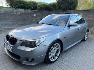 Pelēks BMW 525 2006 Viļņa, ar dzinēja tilpumu 2.50 L un nobraukumu 330 tūkst. km par 5300 €, foto 4 vietnē AUTOMOTO.COM.LV
