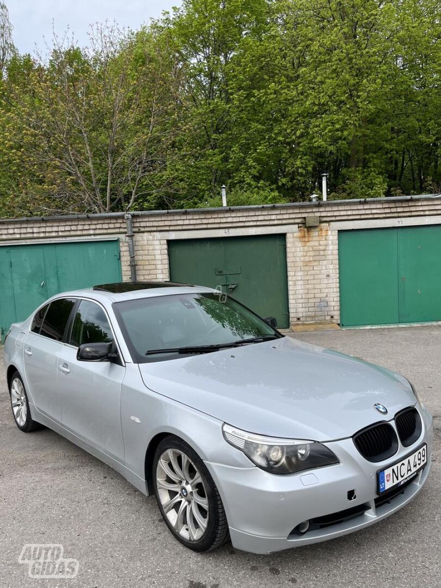 Pelēks BMW 525 2006 Klaipėda, ar dzinēja tilpumu 2.50 L un nobraukumu 372 tūkst. km par 2550 €, foto 8 vietnē AUTOMOTO.COM.LV
