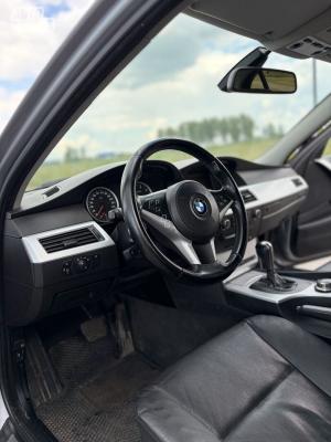 Pelēks BMW 525 2006 Klaipėda, ar dzinēja tilpumu 2.50 L un nobraukumu 297 tūkst. km par 4500 €, foto 10 vietnē AUTOMOTO.COM.LV