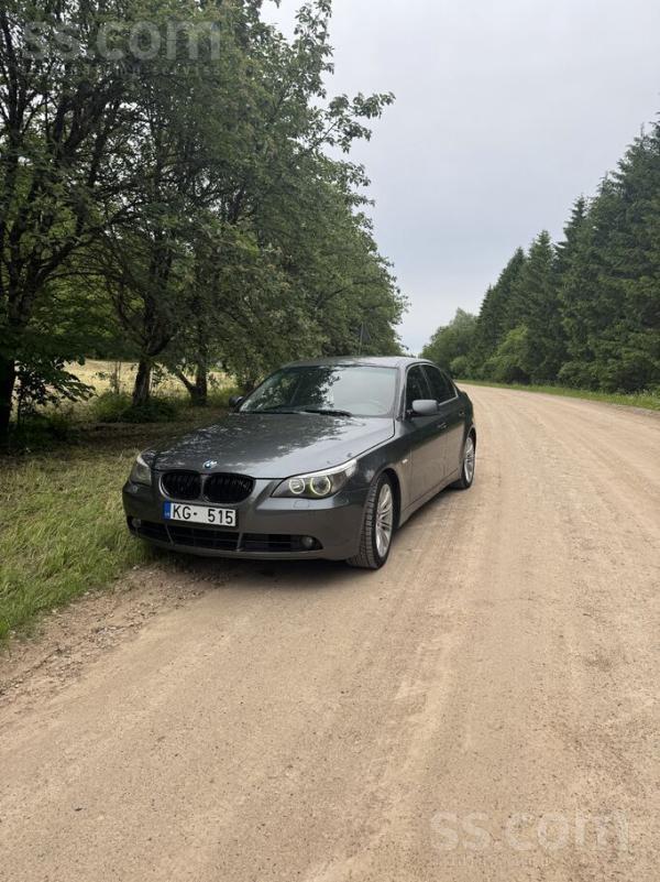 Pelēks BMW 525 2006 Rīga, ar dzinēja tilpumu 2.50 L un nobraukumu 286 tūkst. km par 3700 €, foto 1 vietnē AUTOMOTO.COM.LV