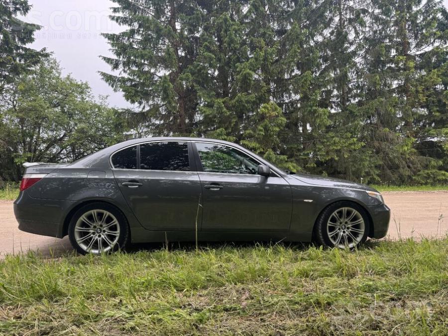 Grey BMW 525 2006 in Riga, with an engine capacity of 2.50 L and mileage of 286 thousand km for 3700 €, photo 4 on AUTOMOTO.COM.LV