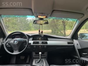 Grey BMW 525 2006 in Riga, with an engine capacity of 2.50 L and mileage of 286 thousand km for 3700 €, photo 6 on AUTOMOTO.COM.LV