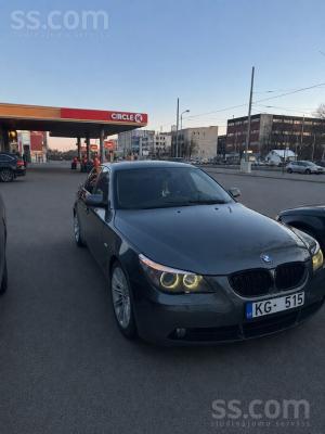 Серый БМВ 525 2006 в Рига, объемом двигателя 2.50 л и пробегом 285 тыс. км за 3800 €, фото  на AUTOMOTO.COM.LV