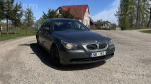 Grey BMW 525 2006 in Rezekne, with an engine capacity of 2.50 L and mileage of 361 thousand km for 2300 €, photo  on AUTOMOTO.COM.LV
