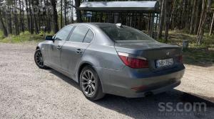Grey BMW 525 2006 in Rezekne, with an engine capacity of 2.50 L and mileage of 361 thousand km for 2300 €, photo 4 on AUTOMOTO.COM.LV